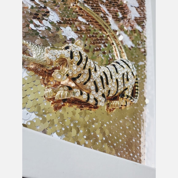 Vintage | Jewelry | Tiger Collar Necklace | Poshmark